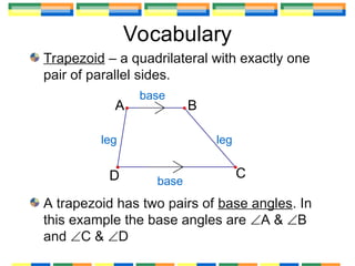 8_5 trapezoids-and-kites for 2d shapes .ppt