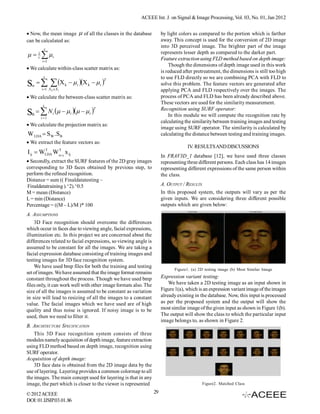 Depth-Image-based Facial Analysis between Age Groups and Recognition of ...