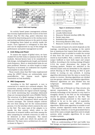 IJMTST 2016 | ISSN: 2455-3778 Traffic and Power reduction Routing Algorithm for NOC Cores | PDF