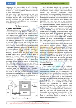 IJMTST 2016 | ISSN: 2455-3778 Traffic and Power reduction Routing Algorithm for NOC Cores | PDF
