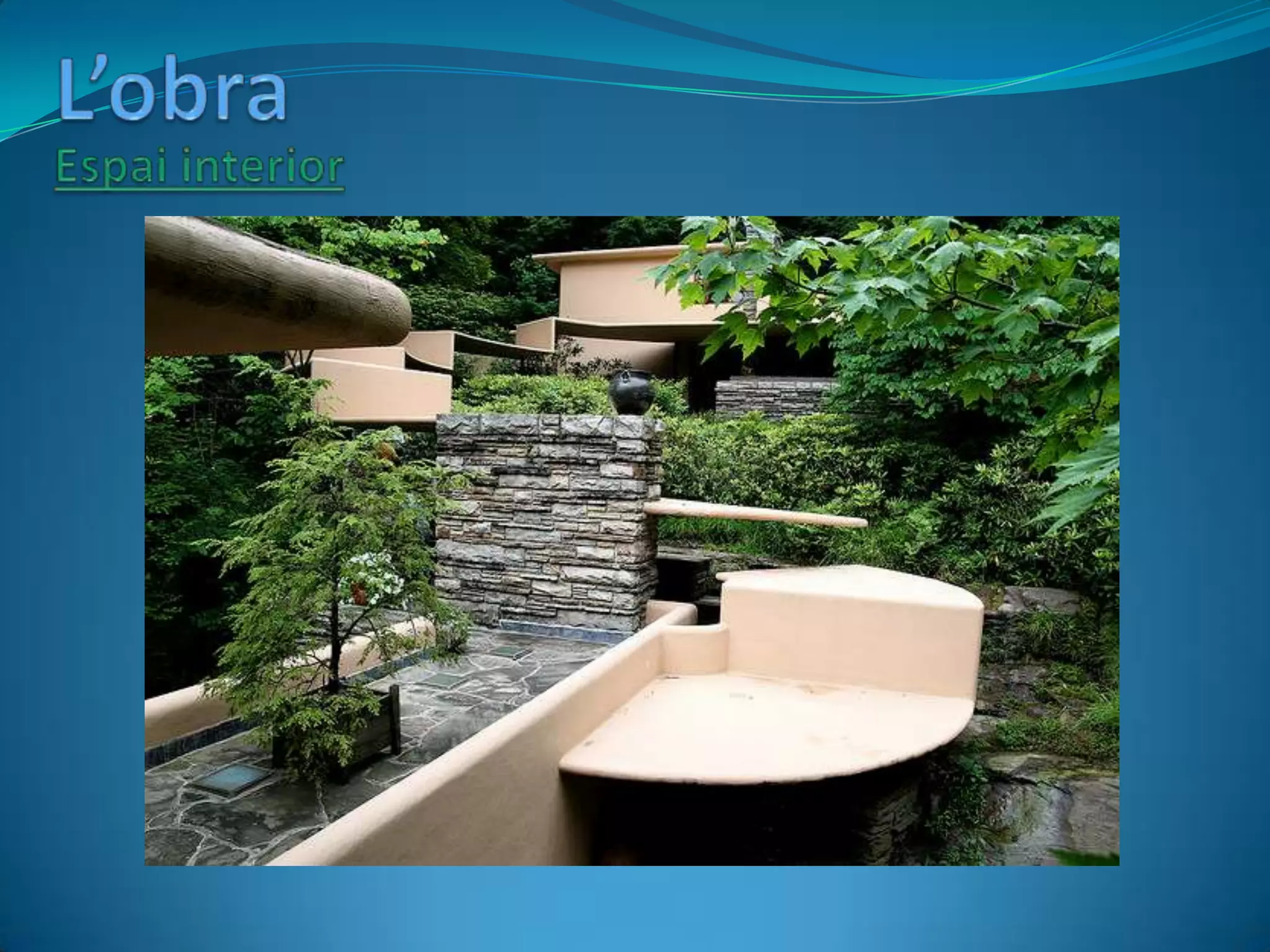 86. FALLING WATER HOUSE. FRANK LLOYD WRIGHT | PPTX