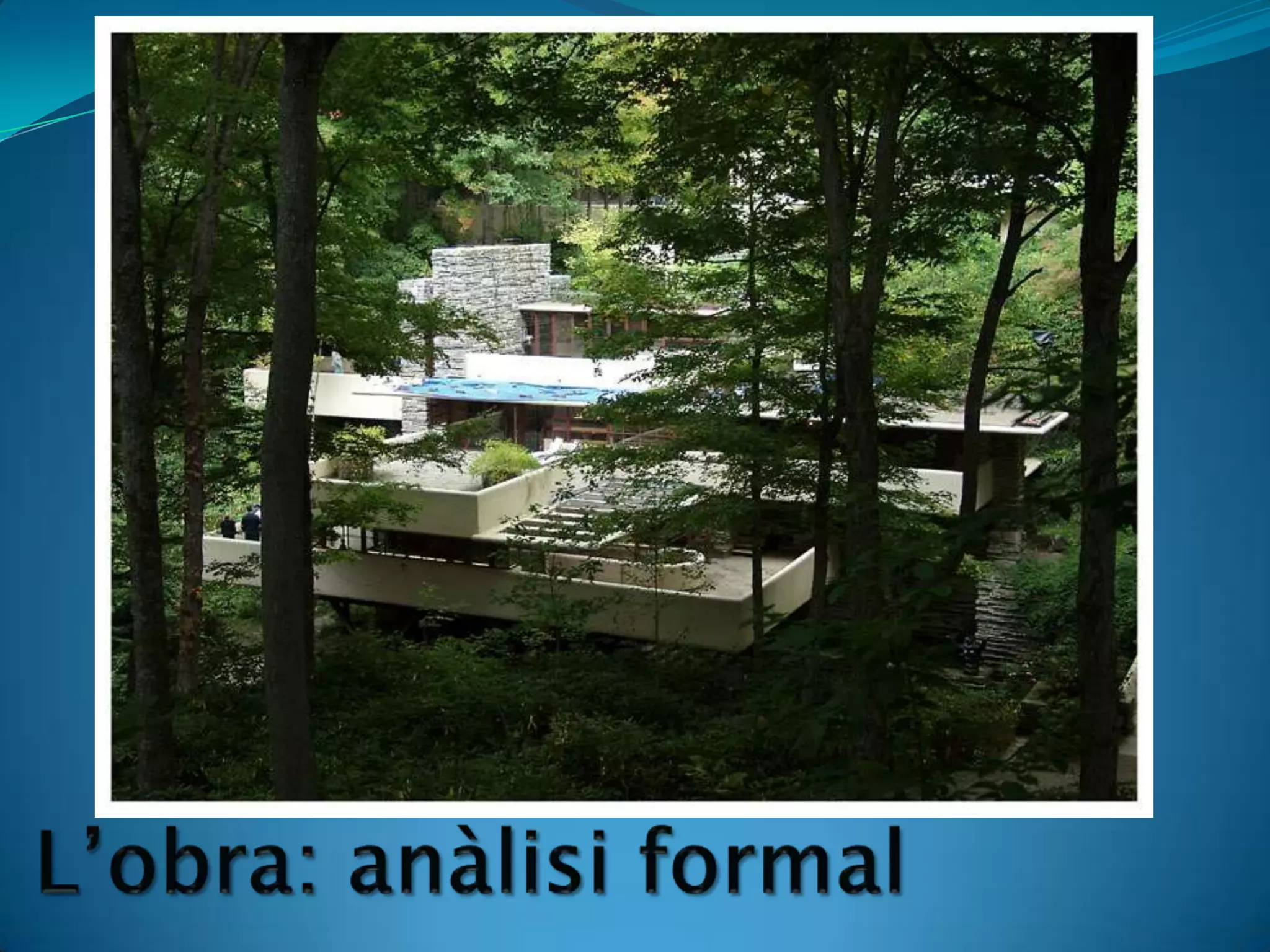 86. FALLING WATER HOUSE. FRANK LLOYD WRIGHT | PPTX
