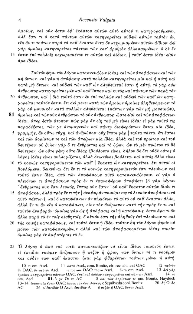 On Ideas Aristotles Criticism Of Platos Theory Of Forms Gail Fine | PDF