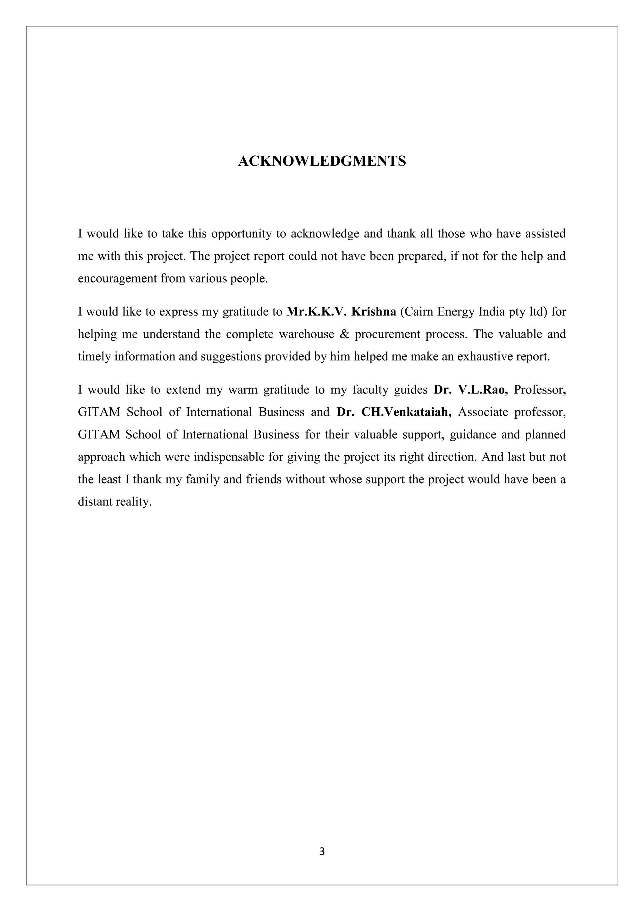 Best Practices of Inventory & Warehouse Management at CAIRN INDIA LTD | PDF