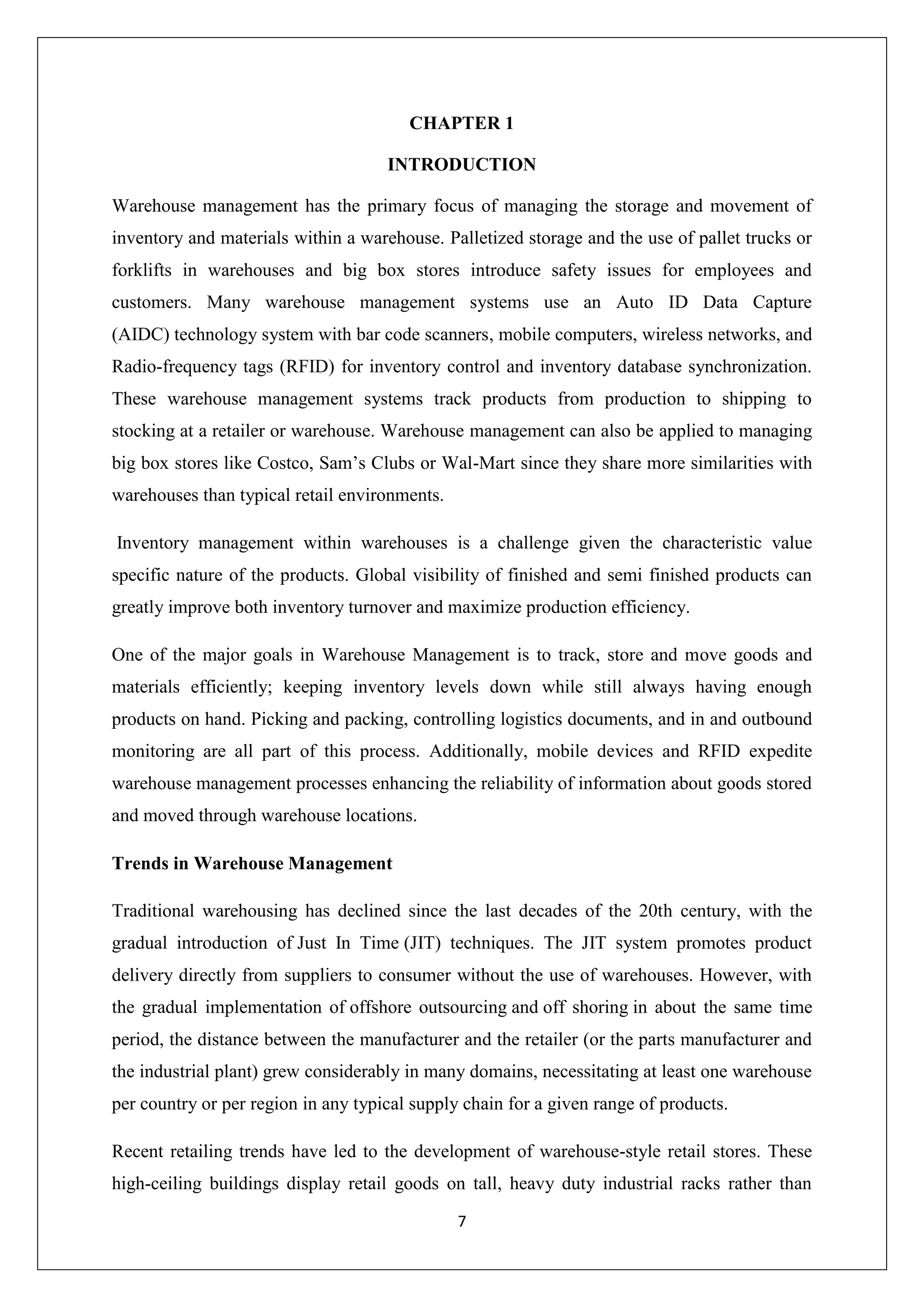 Best Practices of Inventory & Warehouse Management at CAIRN INDIA LTD | PDF