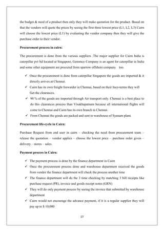 Best Practices of Inventory & Warehouse Management at CAIRN INDIA LTD | PDF