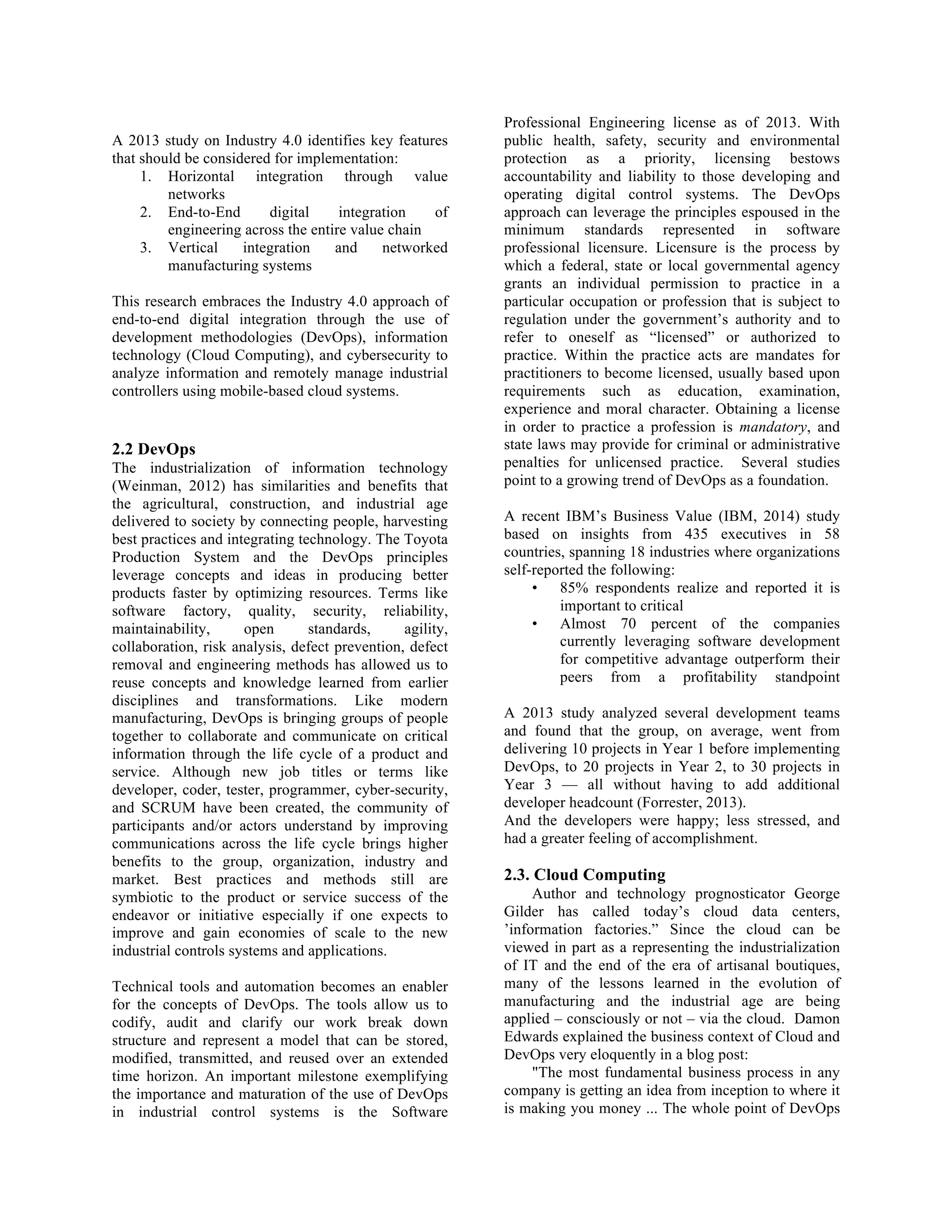 Industrial Control Systems Go Mobile in the Cloud | PDF