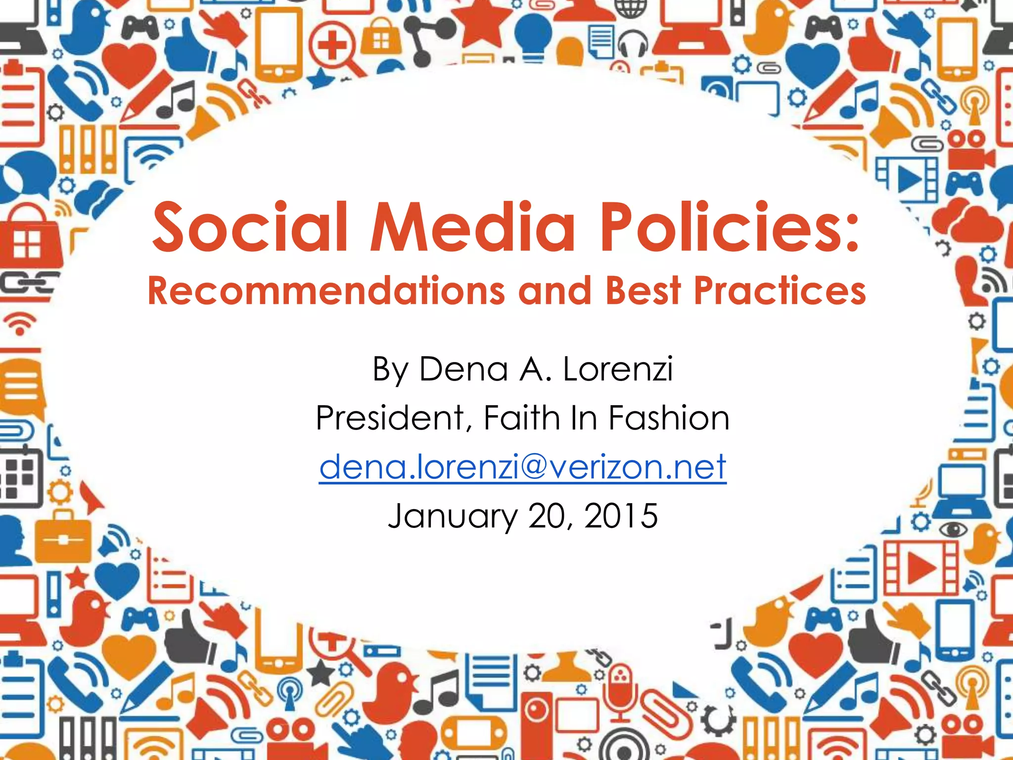 Social Media Policies | PPT