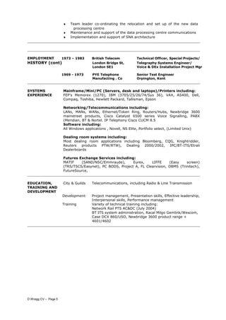 Linkedin 2016 CV | PDF