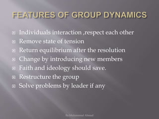 8606 group dynamics | PPTX