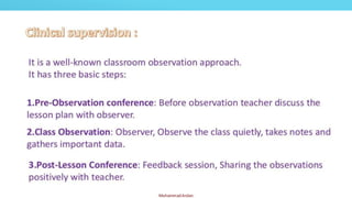Teaching practice- I Observation report writing-8607-CLASSROOM ...