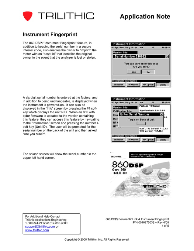 860 dspi secure860link_and_instrument_fingerprint_appnote | PDF ...
