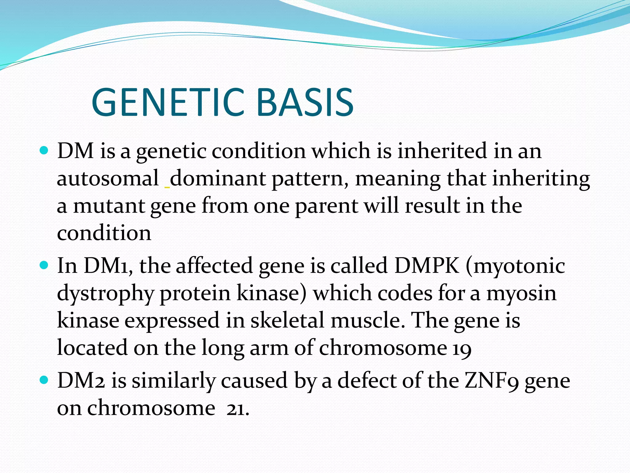 MYOTONIC DYSTROPHY | PPTX