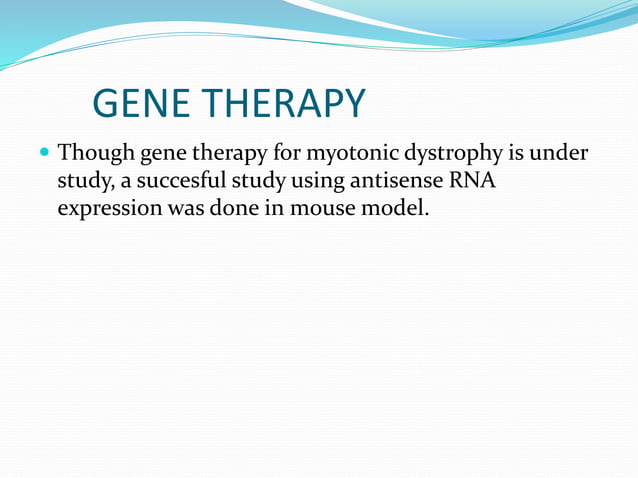 MYOTONIC DYSTROPHY | PPT