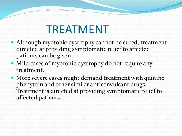 MYOTONIC DYSTROPHY