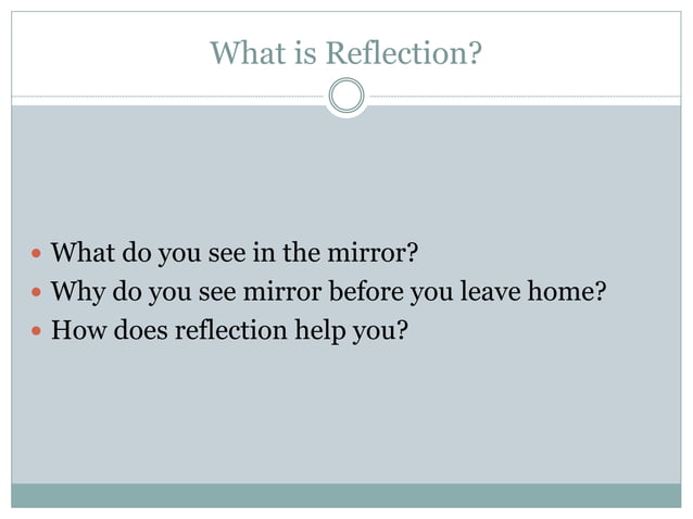 CRITICAL THINKING AND REFLECTIVE PRACTICES-Unit 4-Reflective Practice ...
