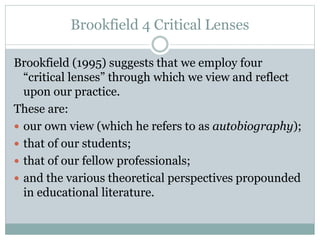 Reflective Practice-8611-UNIT 4 | PPTX