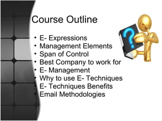 E_Management_The World of Email | PPT