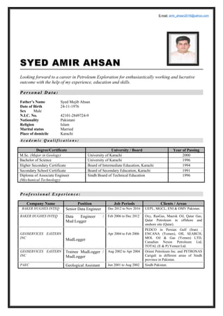 CV(Amir Ahsan).Doc