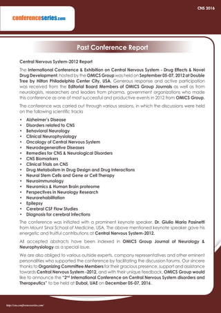 CNS 2016_Brochure | PDF