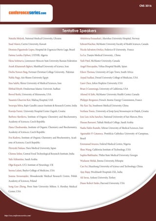 CNS 2016_Brochure | PDF