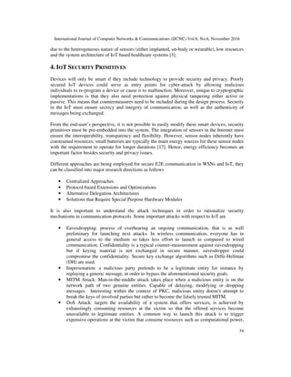 WIRELESS SENSORS INTEGRATION INTO INTERNET OF THINGS AND THE SECURITY PRIMITIVES | PDF