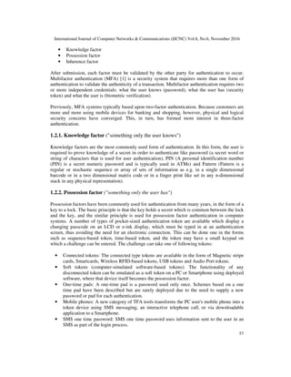 AN ENHANCED SECURITY FOR GOVERNMENT BASE ON MULTIFACTOR BIOMETRIC ...