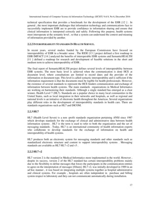 STANDARDIZATION OF CLINICAL DOCUMENTS THROUGH HL7 - FHIR FOR COLOMBIA | PDF