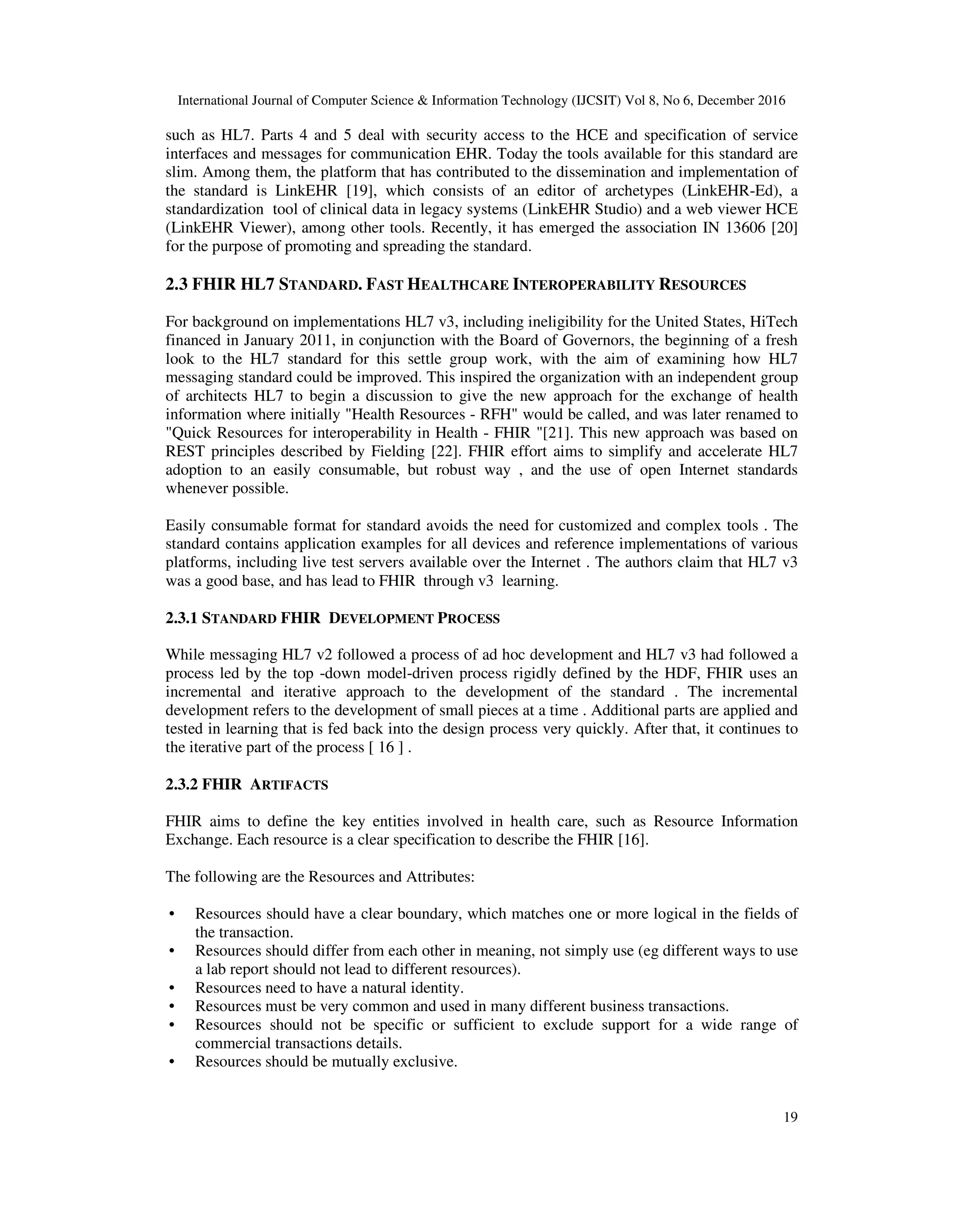 Standardization of Clinical Documents Through HL7 - FHIR for Colombia | PDF