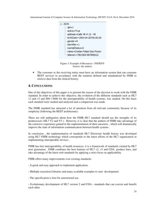 Standardization of Clinical Documents Through HL7 - FHIR for Colombia | PDF