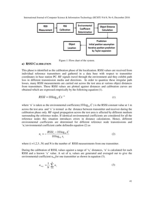 Environmentally Corrected RSSI Based Real Time Location Detection System | PDF