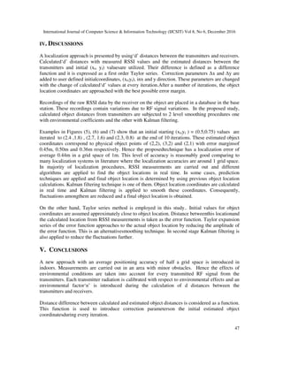 Environmentally Corrected RSSI Based Real Time Location Detection System | PDF