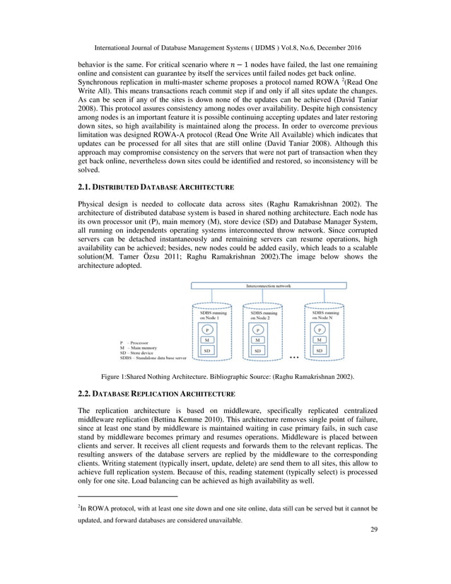 HIGH AVAILABILITY AND LOAD BALANCING FOR POSTGRESQL DATABASES: DESIGNING AND IMPLEMENTING. | PDF