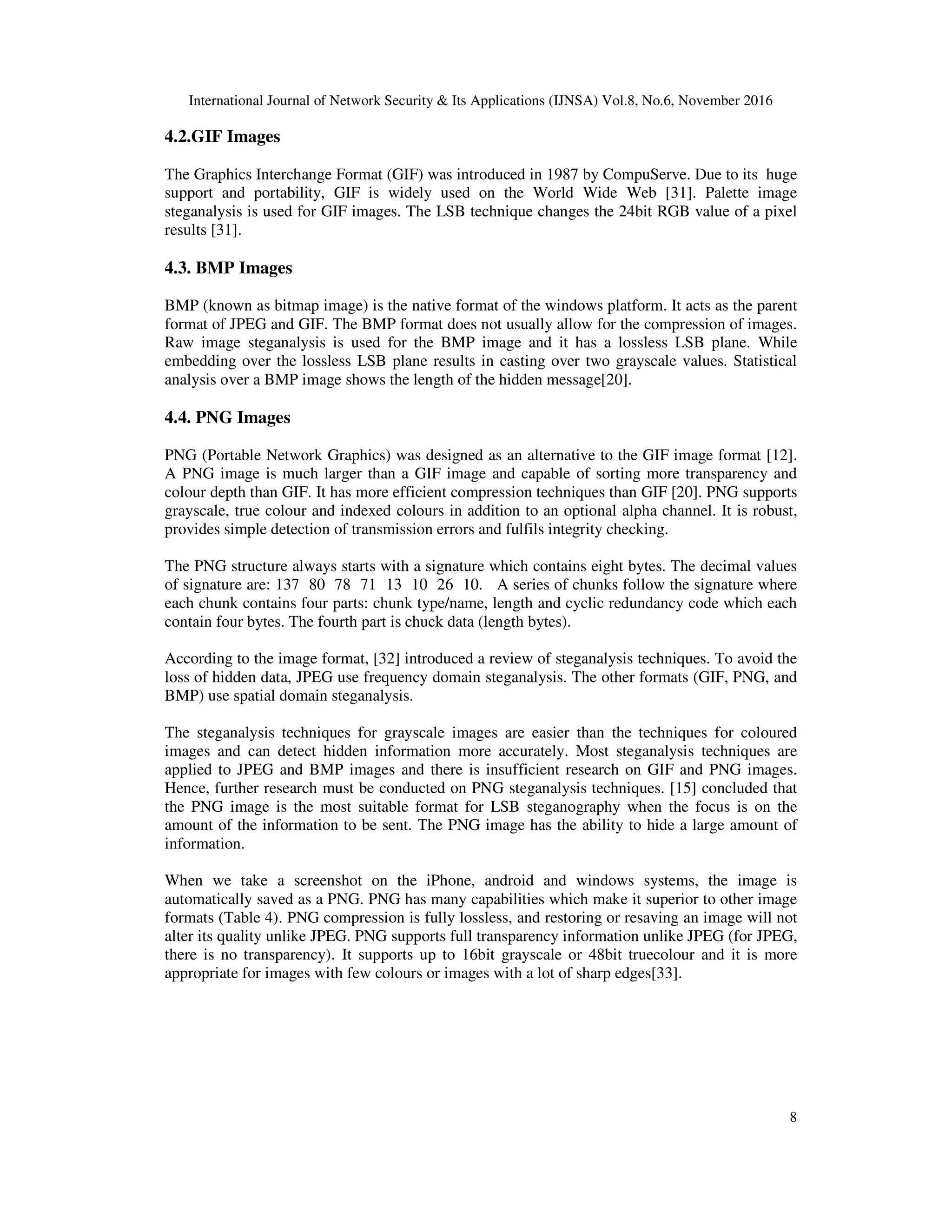 STEGANALYSIS ALGORITHM FOR PNG IMAGES BASED ON FUZZY LOGIC TECHNIQUE | PDF