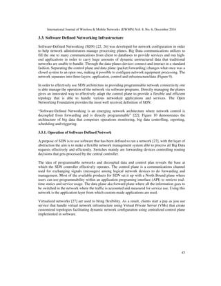 BIG DATA NETWORKING: REQUIREMENTS, ARCHITECTURE AND ISSUES | PDF