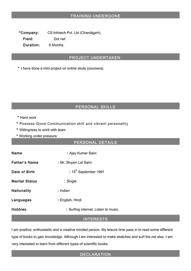 RESUME-1 | DOC