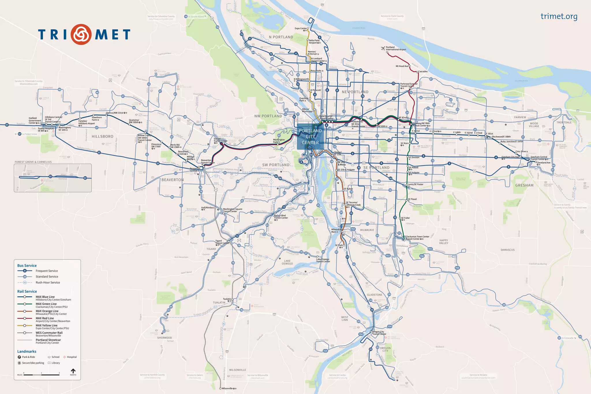 trimetsystem map | PPT