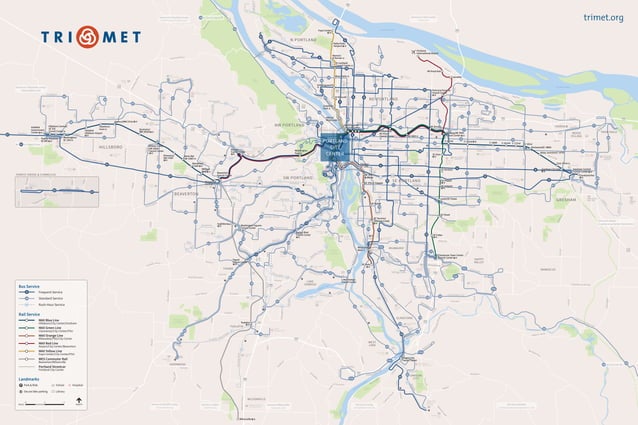 trimetsystem map | PPT