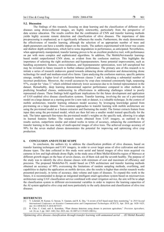 Optimizing olive disease classification through transfer learning with ...