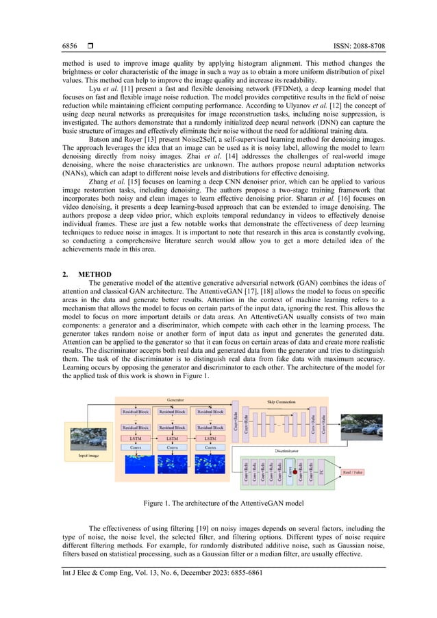 Image noise reduction by deep learning methods | PDF