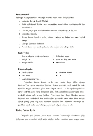 86345062 makalah-plasenta-previa | DOCX