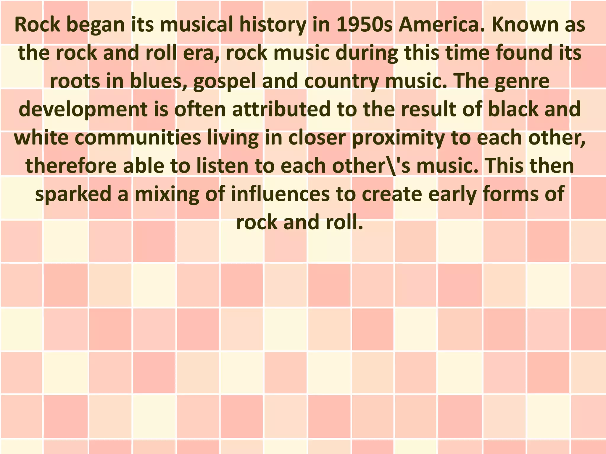 Rock Through the Ages | PPTX | Classic Rock | Rock Music