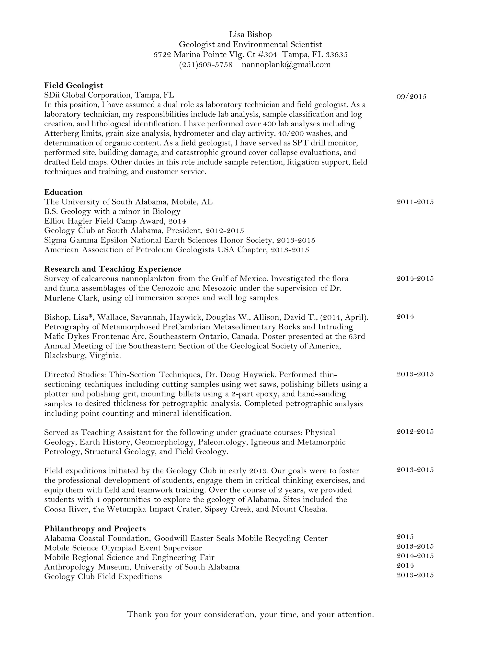 Lisa Bishop Resume1 | PDF