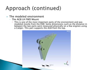 CFM 56-7B AGB LH FWD Mount Damper Change Tool | PPTX
