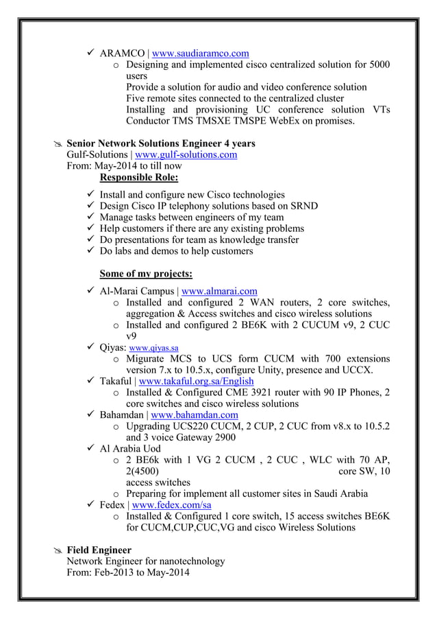Ahmed Maged Resume | PDF | Computer Networking | Computing