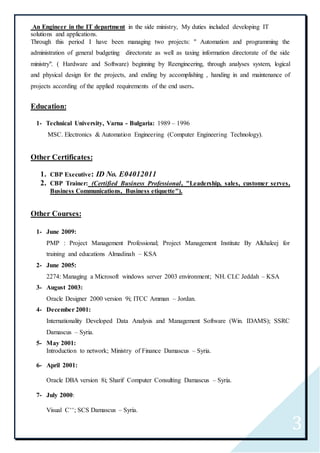 Mazen Abbas CV | PDF