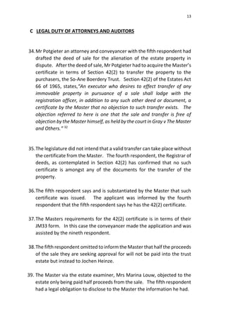 IN THE NORTHERN CAPE HIGH COURT HEADS OF ARGUMENT | PDF | Land and ...