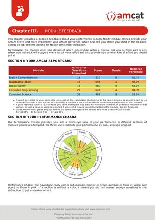 Amcat testreport | PDF
