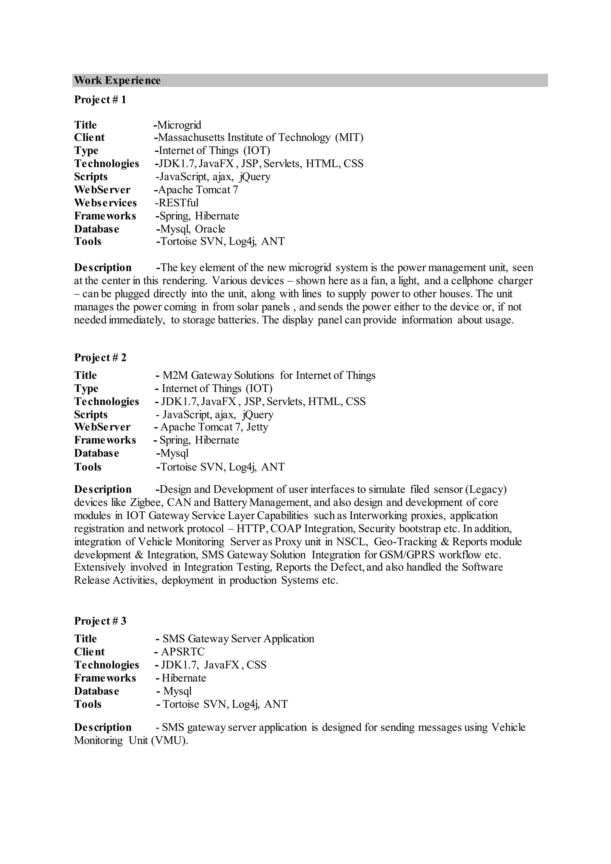Resume | PDF