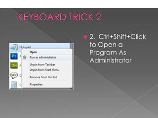 AMAZING COMPUTER TRICKS | PPTX
